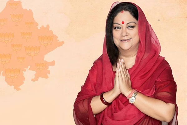 Vasundhara Raje at NITI Aayog Meet